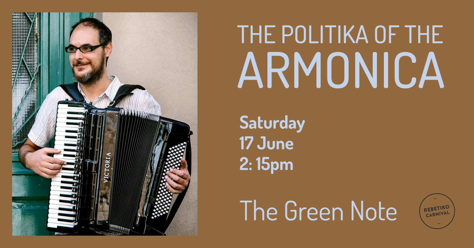 The Politika of the Armonica, with Dimitris Koustas and RC musicians ...