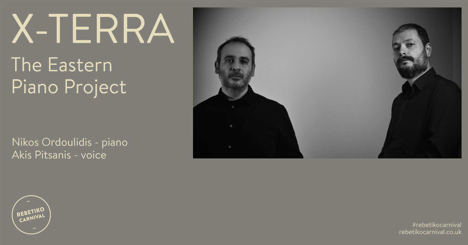 X-TERRA, The Eastern Piano Project - Rebetiko Carnival